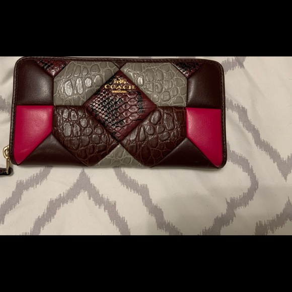 Coach | Bags | Coach Patchwork Wallet | Poshmark
